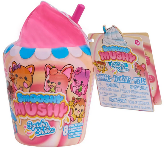 Smooshy Mushy Squishy Shakes Series 1 Collectible Squishy Fidget Toys ...